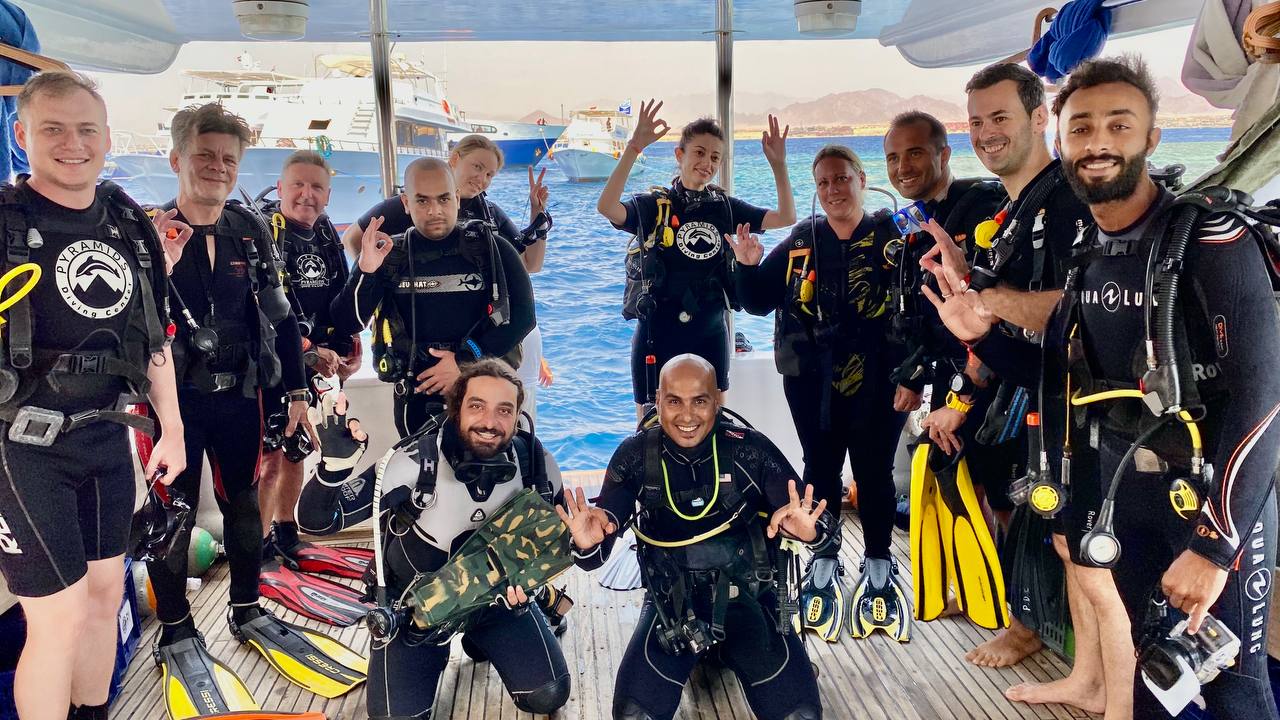 Pyramids Diving Center | PADI 5★ IDC Resort in Sharm El Sheikh